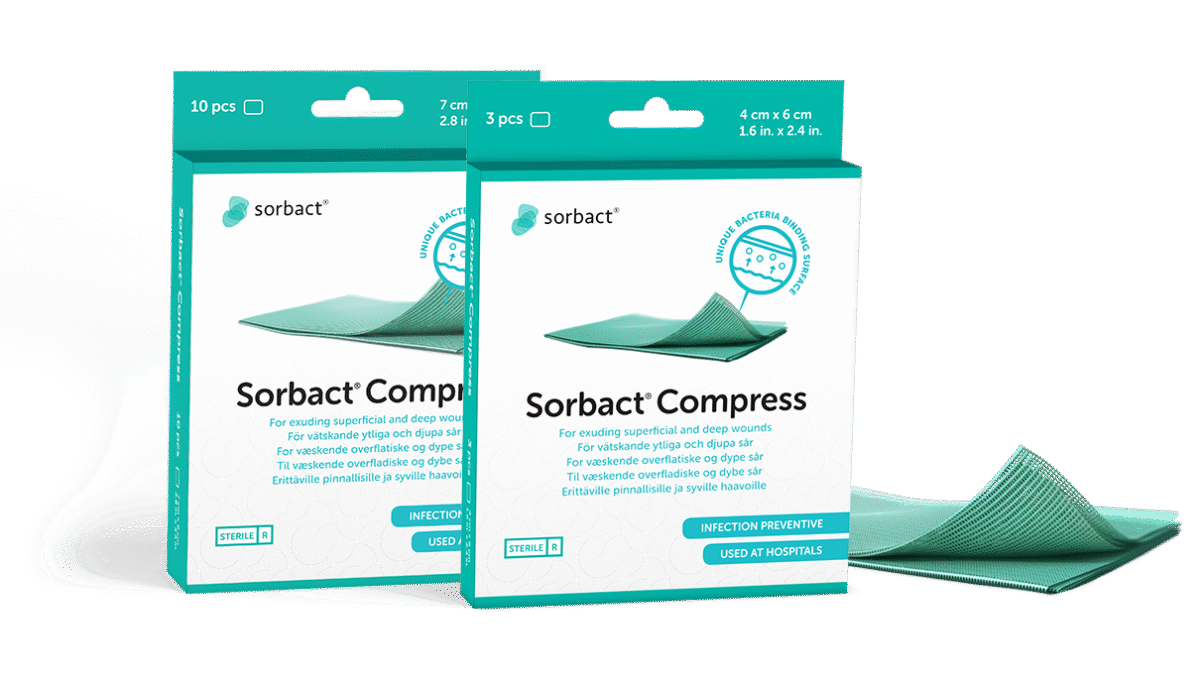 Sorbact Compress - Sorbact for self-care